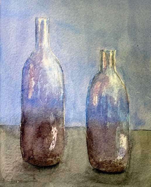 Painting Challenge: Glass - Watercolor Beginners and Beyond