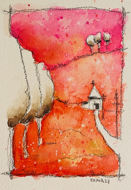 Painting Challenge: Postcard Art - Watercolor Beginners and Beyond