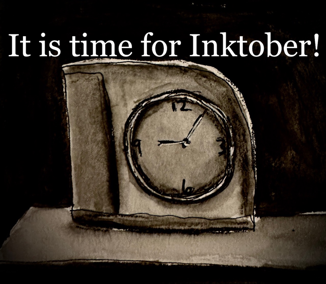 Inktober 2023 - Watercolor Beginners and Beyond