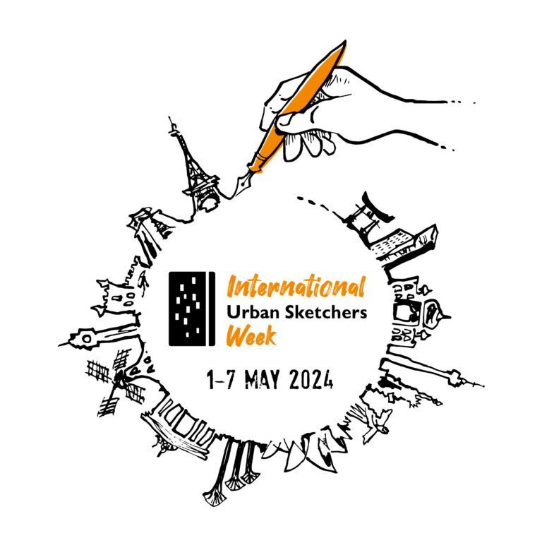 Painting Challenge: Urban Sketchers Week 2024 - Watercolor Beginners ...