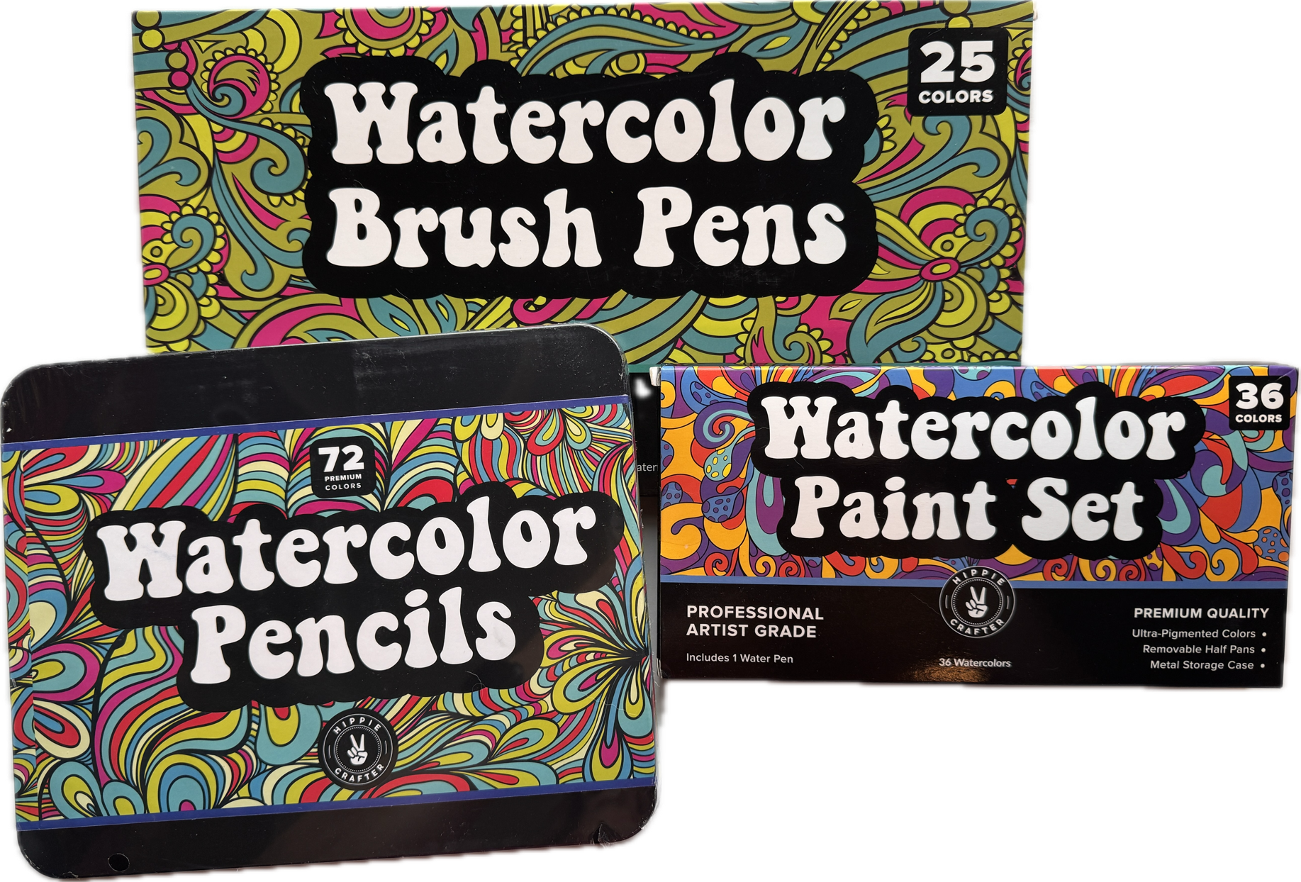 Painting Challenge: Groovy Art - Watercolor Beginners and Beyond