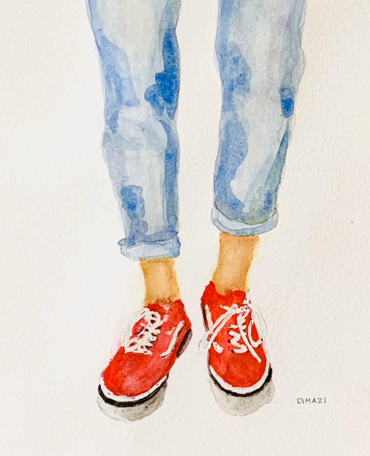 Watercolor Challenge: Shoes - Watercolor Beginners and Beyond
